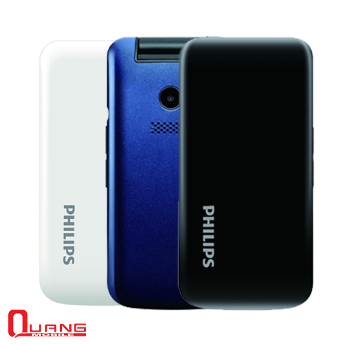 Philips E255 xuất nga, Nắp Gập Vỏ Sò, 2sim pin bền